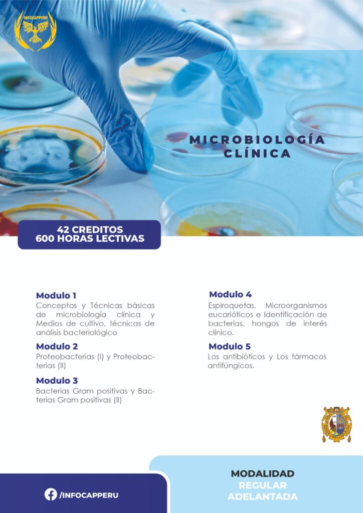 MICROBIOLOGÍA CLÍNICA – Infocap Perú